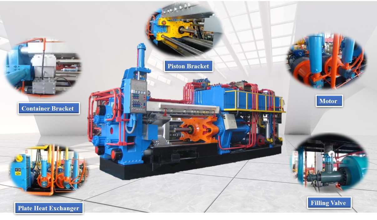 Double acting Cooper tube/brass Extrusion Press Machine Supplier,Low ...